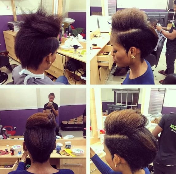 Meet the sexiest barber every guy wants to patronize in Nigeria, she is ...