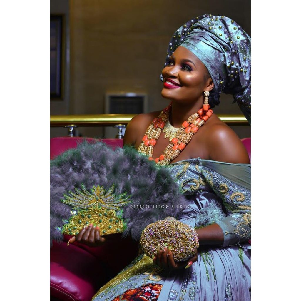Actress Chizzy Alichi's traditional marriage in pictures - WuzupNigeria