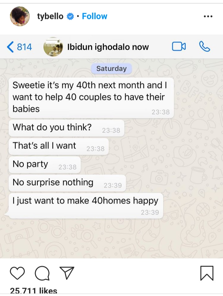 Ibidun Ighodalo: TY Bello reveals how former beauty queen planned to ...