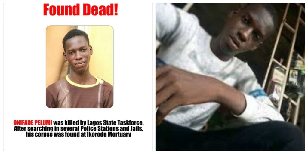 Police indicted as corpse of 20-year-old journalist covering #EndSARS ...